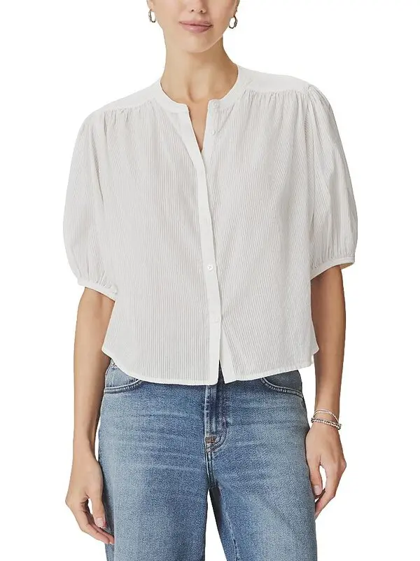 Splendid Madelyn Blouse - Optic White