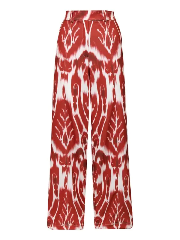 ANDRES OTALORA Printed Wide-leg Pants - Print