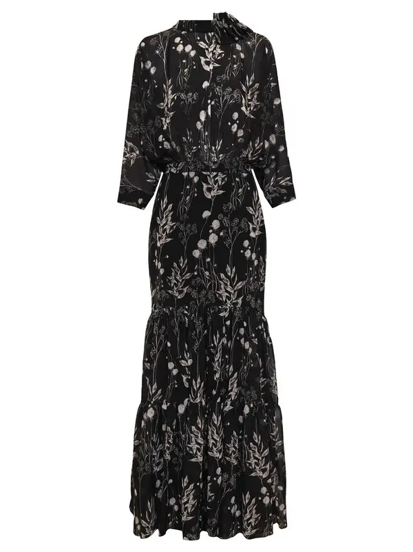 ANDRES OTALORA Un Poco Printed Maxi Dress - Print