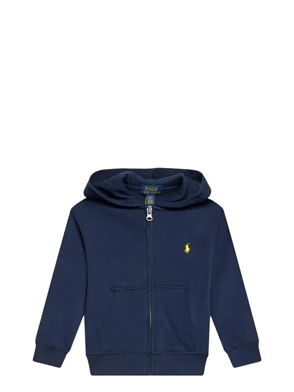 Polo Ralph Lauren Logo Zip-up Sweatshirt - Blue