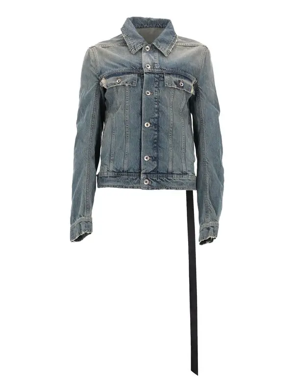 Rick Owens Denim Jacket - Blue