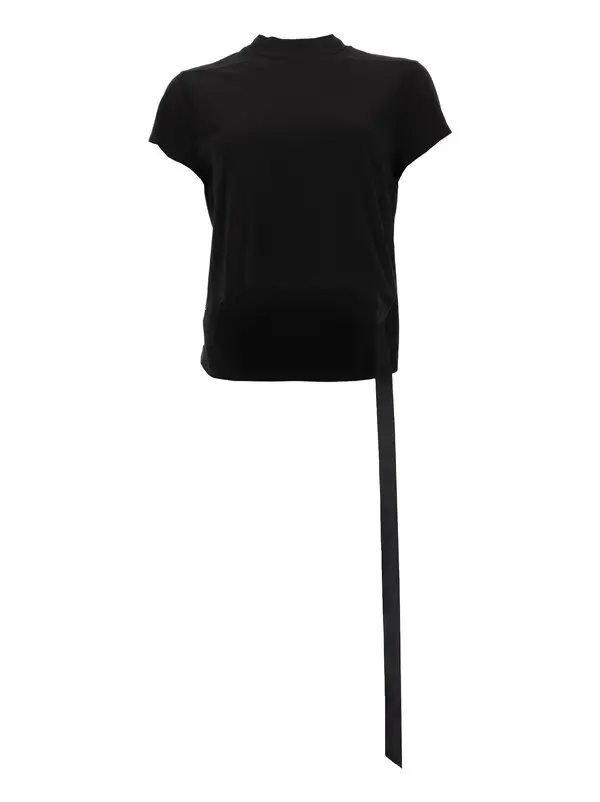 Rick Owens Cropped Level T-shirt - Black
