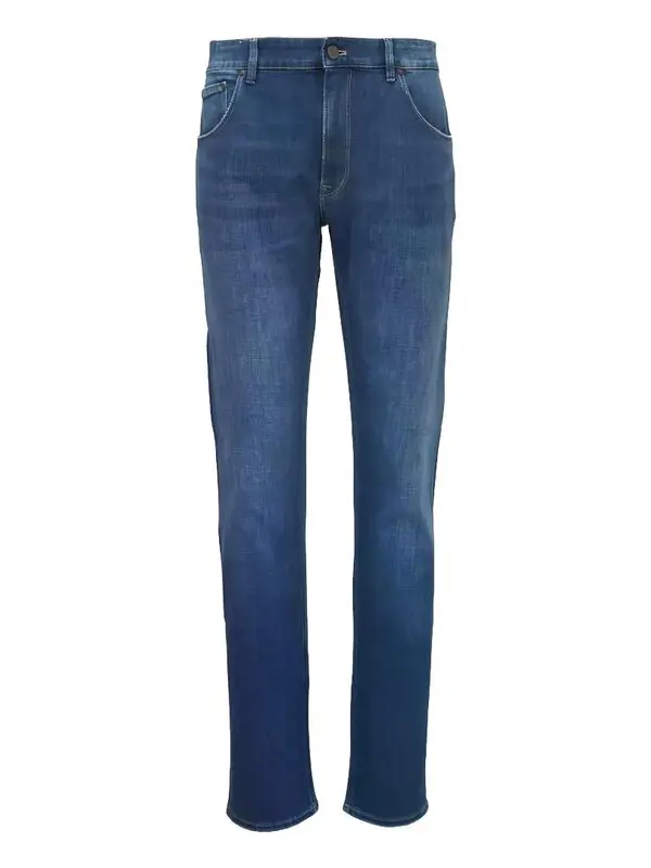 PT TORINO Five-pocket Straight Leg Jeans - Blue