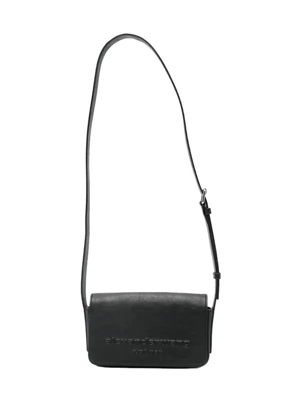 Alexander Wang Punch Flap Crossbody Bag - Black