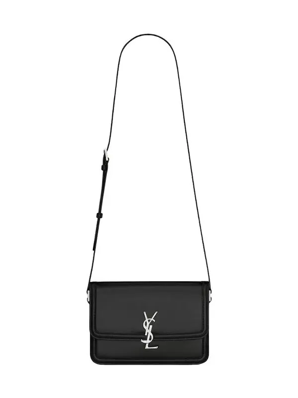 Saint Laurent Bv Solferino Bag - Nero