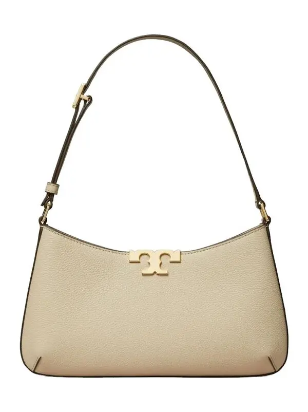 Tory Burch Eleanor Soft Slim Shoulder Bag - Light Stone