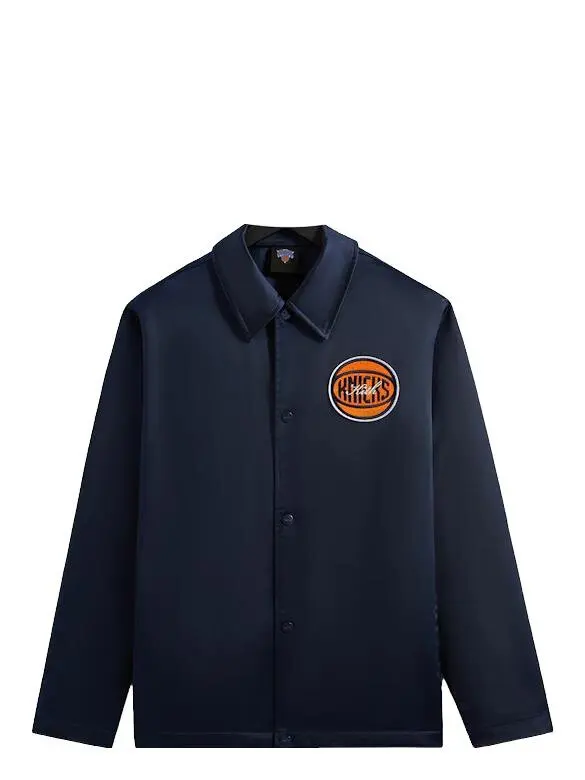 Kith New York Knicks Wool Coaches Jacket - Nocturnal