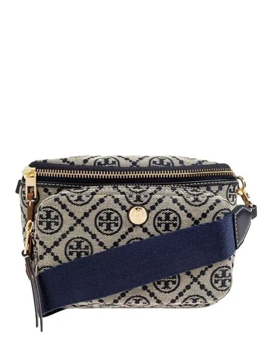 Tory Burch T Monogram Mini Belt Bag - Tory Navy Blue