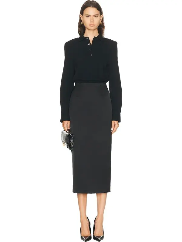 WILLY CHAVARRIA Polo Dress - Black