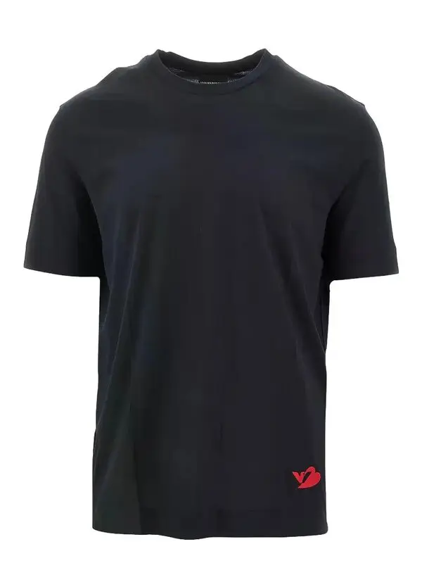Emporio Armani Embroidery T-shirt - Blue
