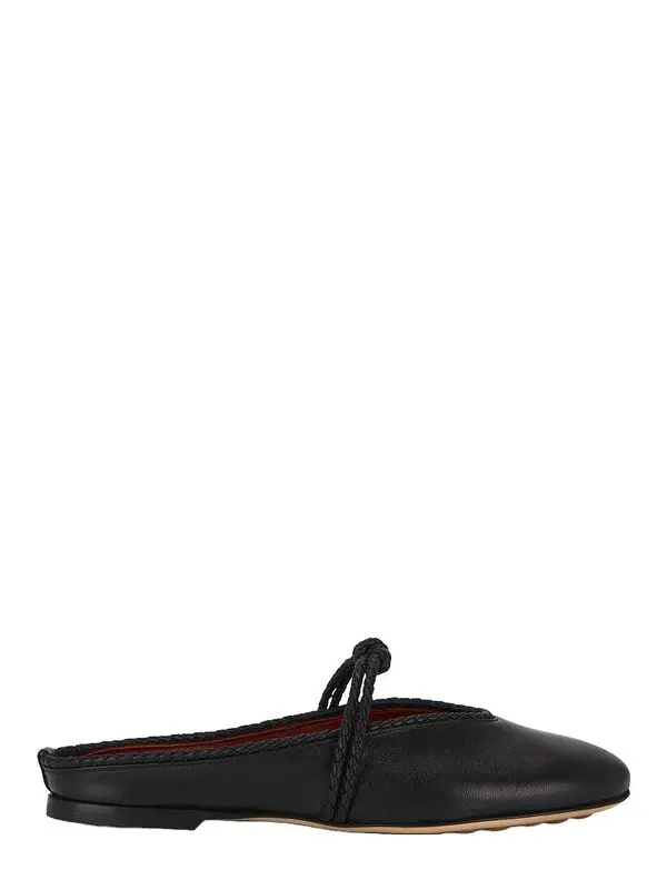 Bottega Veneta Rosa Mary Jane Ballerina Mule - Black