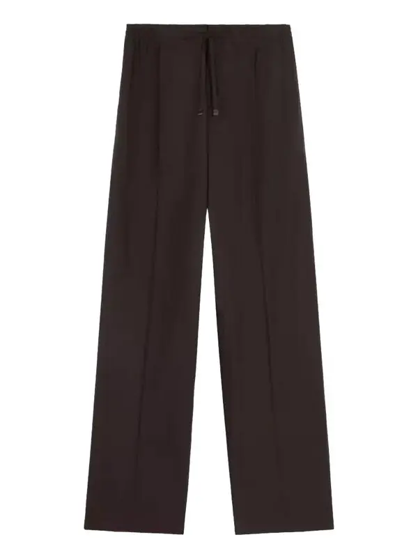 TOD'S Wide Leg Trousers - Brown