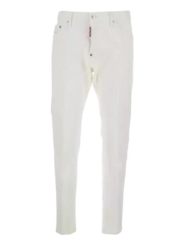 Dsquared2 Five-pocket Loose-fit Jeans - White