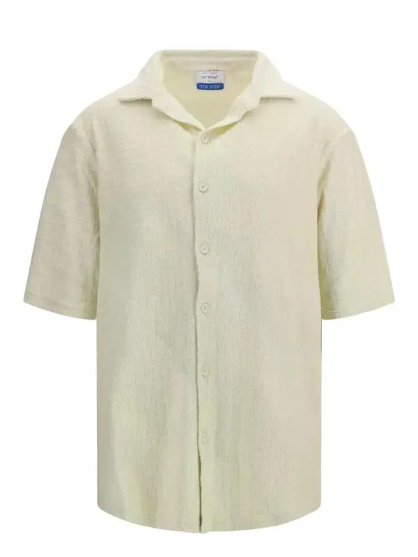 Off-White Terry Bowling Shirt - Neutrals