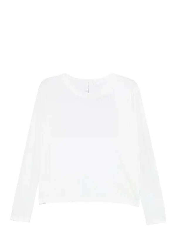 Norma Kamali Long-sleeve Top - White