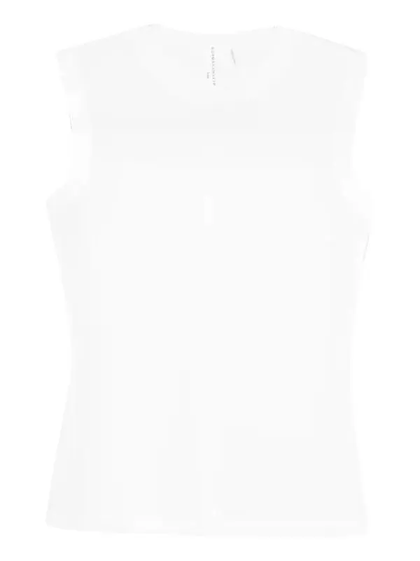 Norma Kamali Sleeveless Top - White