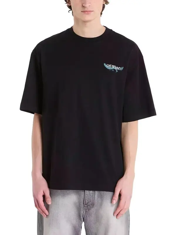 Off-White Moon S/s Skate T-shirt - Black