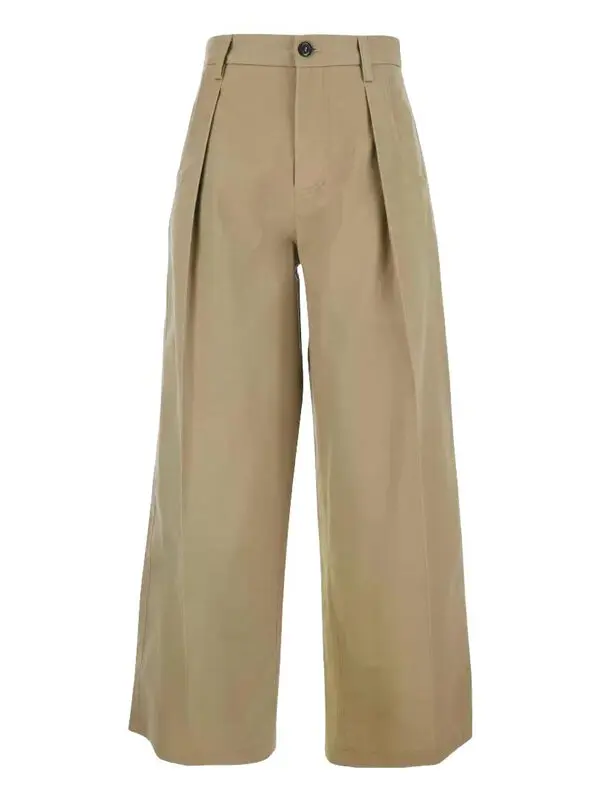 TELA Rubicon Pleated Trousers - Neutrals