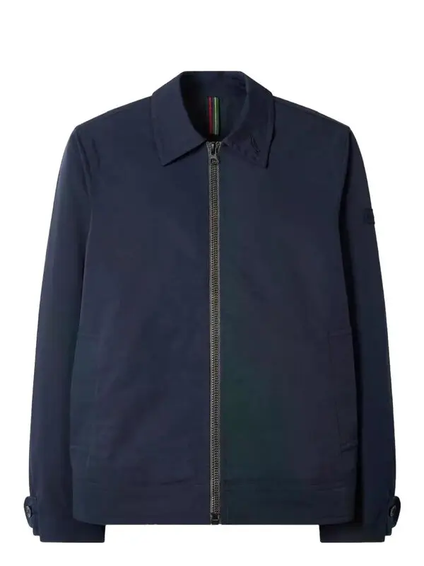 Paul Smith Zip-up Shirt Jacket - Blue