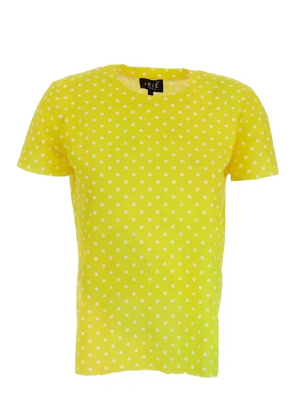 IRIE' Polka-dot T-shirt - Yellow