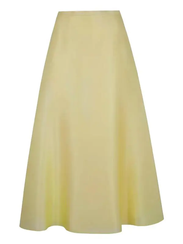 Alberta Ferretti Flared A-line Skirt - Yellow