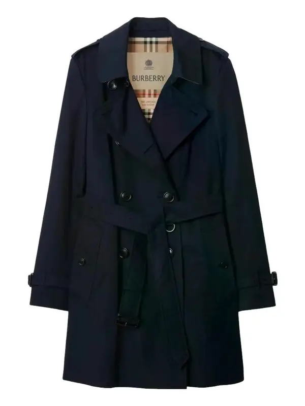 Burberry The Chelsea Heritage Trench Coat - Blue