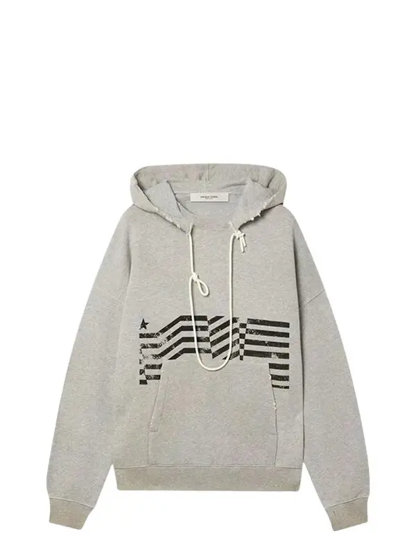 GOLDEN GOOSE Graphic Hoodie - Grey