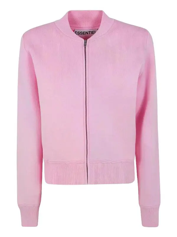 Essentiel Antwerp Zip-fastening Cardigan - Pink