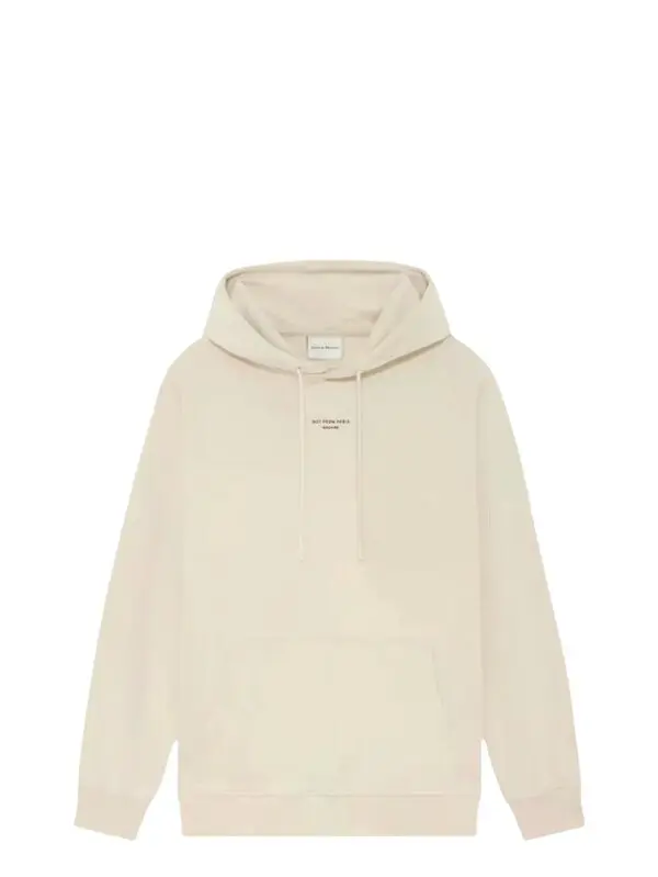 Drole De Monsieur Logo-print Hoodie - Neutrals