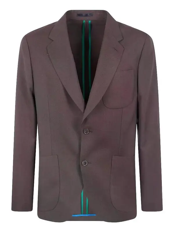 Paul Smith Patch-pocket Blazer - Brown