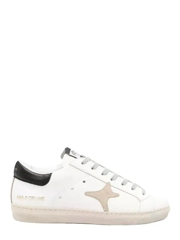 AMA-BRAND Logo Sneakers - White