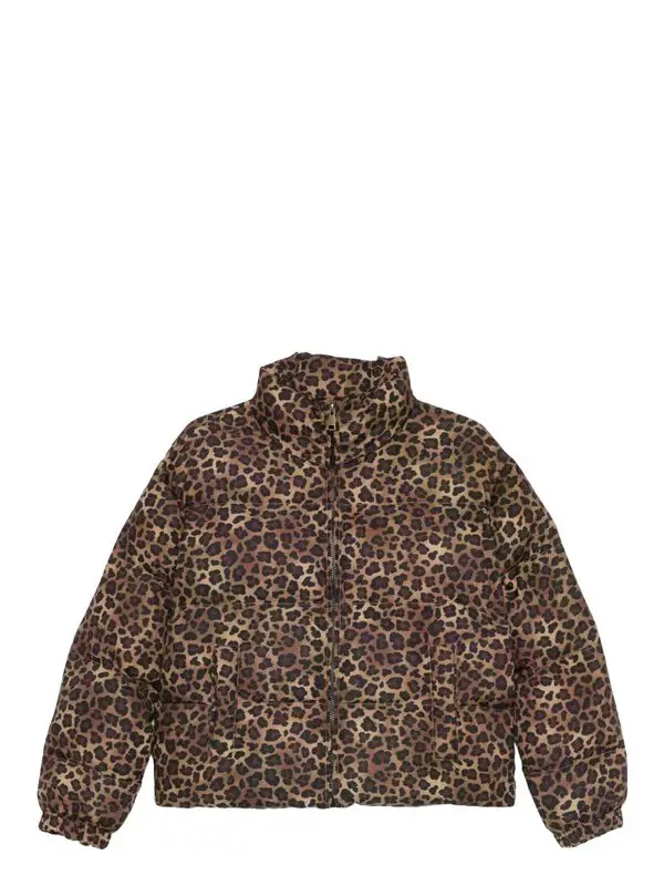 MC2 SAINT BARTH Classic Leo Print Jacket - Neutrals