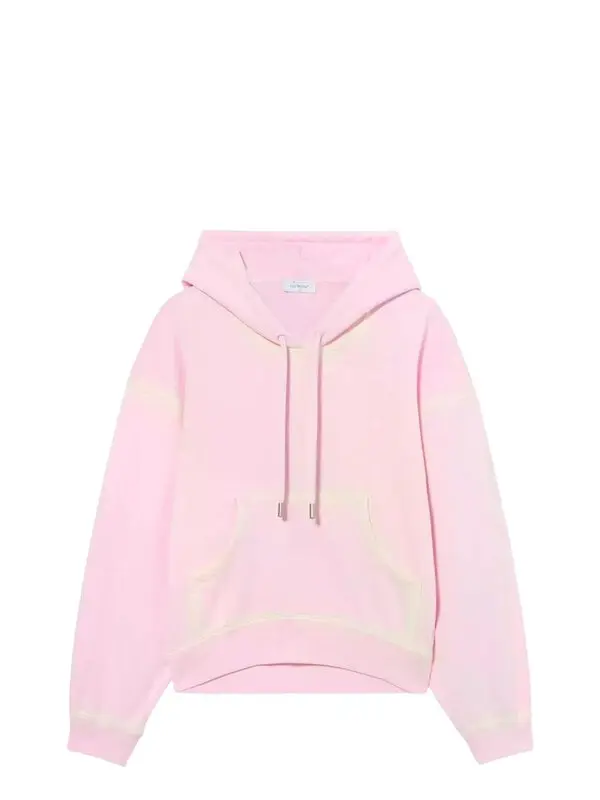 Off-White Hoodie With Logo Detail - Pink