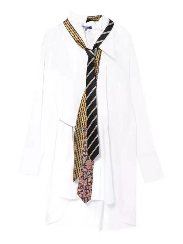Junya Watanabe Paisley-print Shirt - White