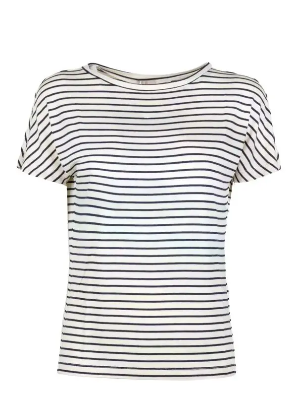 Marella Striped T-shirt - White