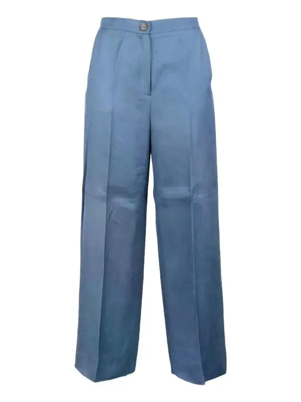 Marella Emme Buttoned Trousers - Blue