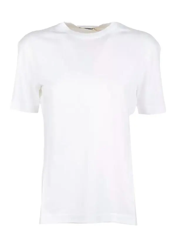 CIRCOLO 1901 Plain T-shirt - White