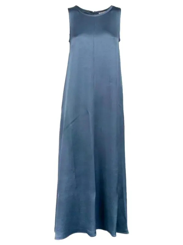 Marella Sleeveless Midi Dress - Blue