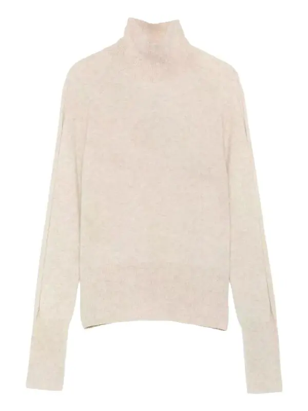 JOSEPH Turtleneck Cashmere Sweater - Neutrals