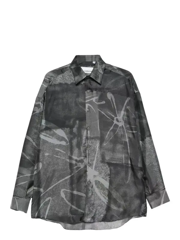 COSTUMEIN Valentino Abstract Shirt - Black