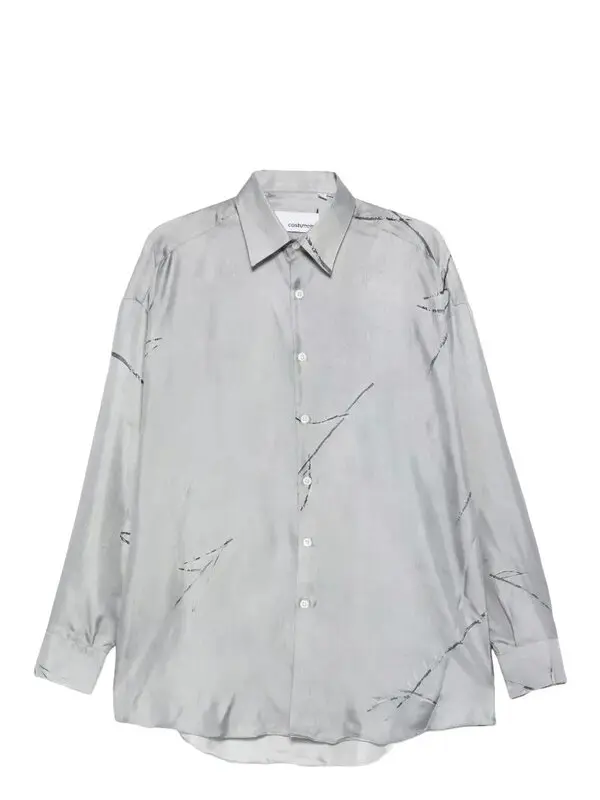 COSTUMEIN Valentino Buttoned Shirt - Grey
