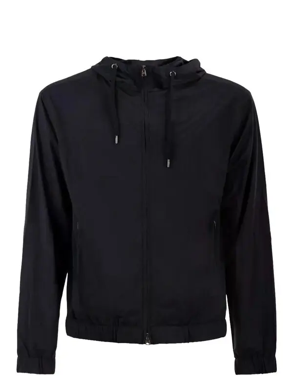Herno Zip-fastening Hooded Jacket - Blue