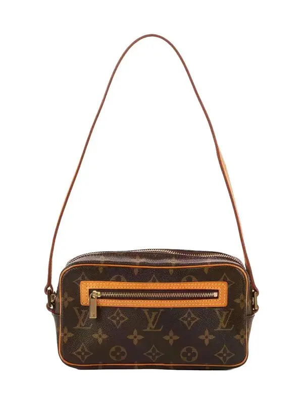 LOUIS VUITTON Logo-pattern Shoulder Bag - Brown