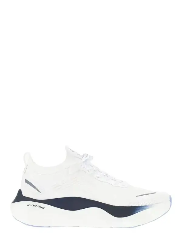 Emporio Armani Nitro Wave Lace-up Sneakers - White