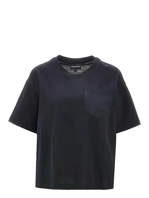 Emporio Armani Pocket-detail T-shirt - Blue