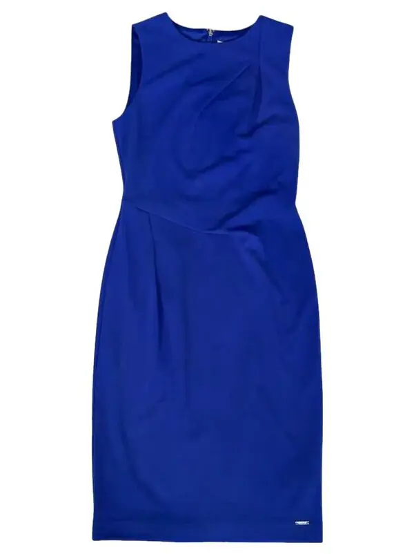 Calvin Klein Draped Mini Dress - Blue
