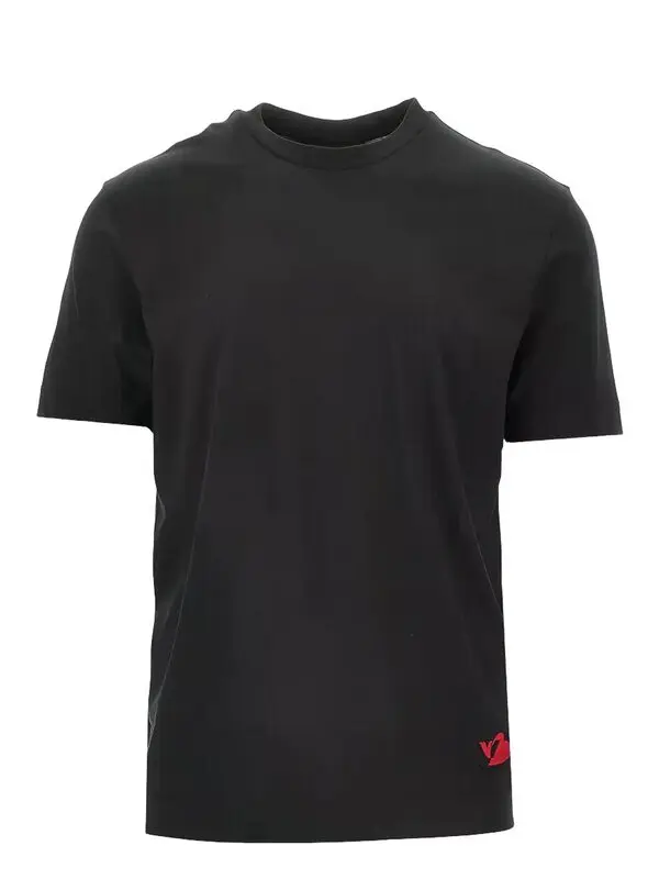 Emporio Armani Logo-detail T-shirt - Black