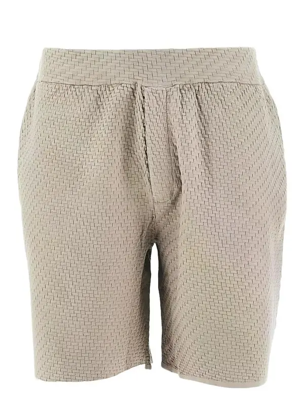 Emporio Armani Woven Bermuda Shorts - Neutrals