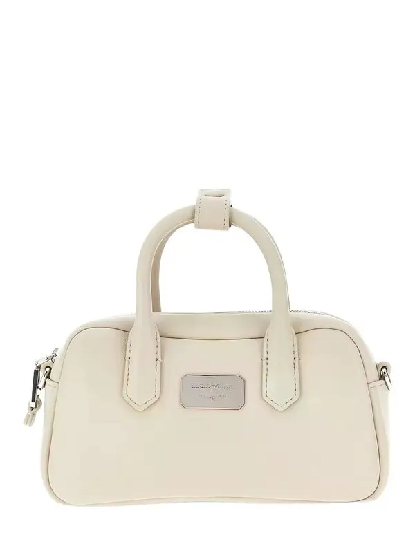 Emporio Armani Bauletto Top-handle Mini Bag - Neutrals