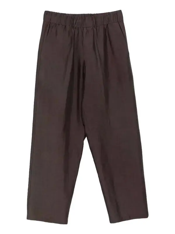 COSTUMEIN Elasticated Trousers - Brown